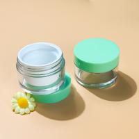 China PETG Cosmetic Cream Jar 15ml-100ml Screw Cap Thick-Walled for sale