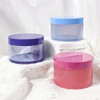 China 15ml 30ml 50ml PET Cosmetic Cream Jar with Screw Cap for sale
