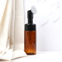 China Tea Color Plastic Foam Pump Bottle for Cosmetics - Customizable for sale