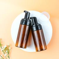 China Customizable Tea Color Plastic Foam Pump Bottle for Cosmetics for sale