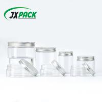 China Plastic Wide-Mouth Cosmetic Cream Jar with Screw Cap for sale