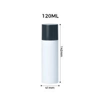 China Custom PET Cosmetic Bottle 100ml-150ml with Rotating Cap for sale