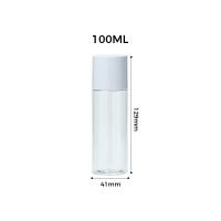 China Custom PET Cosmetic Bottle 100ml-150ml with Rotating Cap for sale