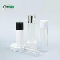 China PET Cosmetic Bottle 100ml 120ml 150ml Customizable Round for sale