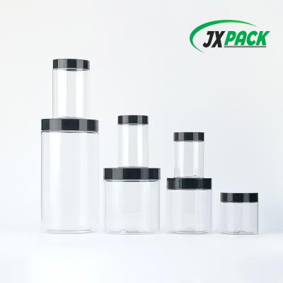 China Custom PET Plastic Jar 100ml for Creams, Lotions, and Gels for sale