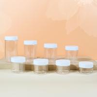 China Plastic wide-mouthed bottles for cosmetic packaging and food honey jars for sale