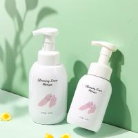 China Oval-Shaped Foam Pump Bottle with Press-On Foaming Pump Head Made of Food-Grade PET for Personal Care for sale