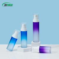 China 40ml Gradient Matte PET Cosmetic Bottle with Press Pump for Precise Dosage Control for sale