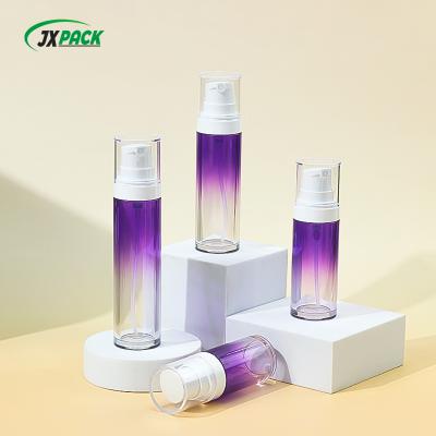 China Recyclable and Customizable PET Plastic Cosmetic Bottle with Food-grade PET Material in Gradient Design for sale