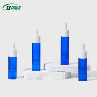 China Double-headed 15ml and 20ml PET plastic skin care serum dropper bottles for cosmetic packaging for sale