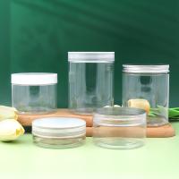China Wholesale Food-Grade PET Transparent Cosmetic Cream Jar with Screw Cap for Secure Storage for sale