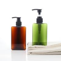 China Leak-proof BPA-free Plastic Shampoo Bottle with Light-blocking Amber Design for Skin care Dispenser for sale