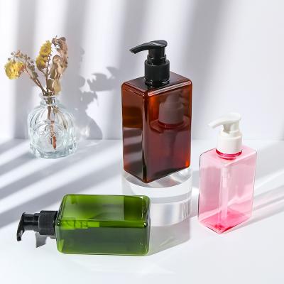 China Eco-friendly Leak-proof PET Pump Bottle - Customizable Plastic Shampoo Dispensing Container for sale
