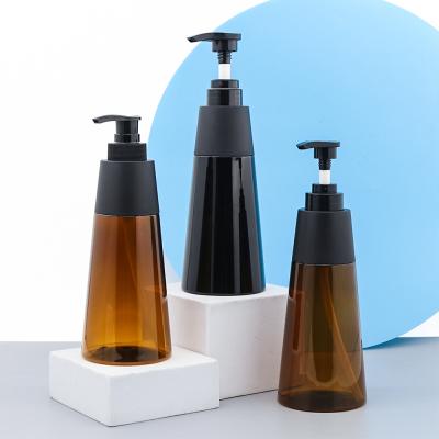 China Food-Grade PET Plastic Lotion Bottle with Precise Pump Head and Customizable Capacity for Cosmetic Packaging for sale