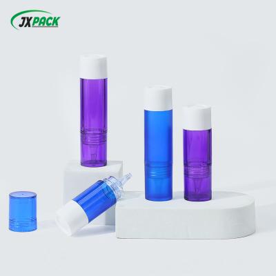 China 15ml/20ml Airless Pump Bottle with Precise Dropper Control and Recyclable PET Material for Cosmetic Serums for sale
