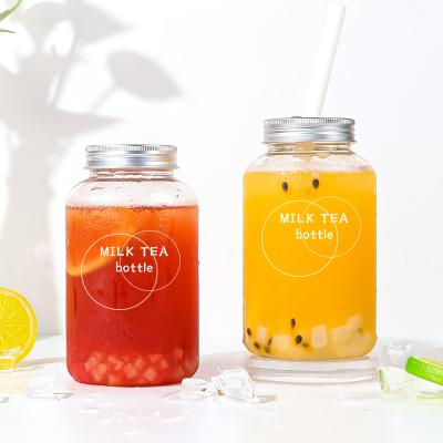 China Clear Food-Grade Plastic Beverage Bottle with Leak-Proof Seal for Cosmetics and Beverages for sale