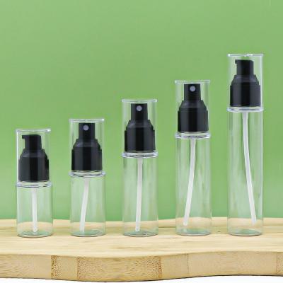 China High-transparency Food-grade PET Cosmetic Spray Bottle with Fine Mist Spray Pump for Beauty and Personal Care for sale