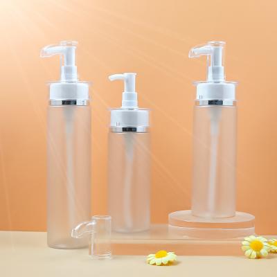 China High Transparency Acrylic Cosmetic Pump Bottle with Leak-Proof Pump and Customizable Capacity for Skincare Brands for sale