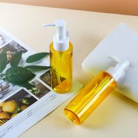 China Food-Grade PET Pump Bottle with Lockable Head and Refillable Design for Cosmetics for sale