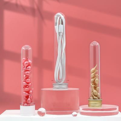 China 28mm / 38/45mm Neck Size Polyester Bottle Preform with Food-Grade PET Material and Transparent Texture for sale