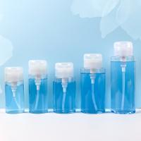 China Leak-proof Travel-friendly Refillable Makeup Remover Bottle with Press Pump for Precise Dispensing for sale