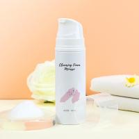 China Transparent White PET Foam Pump Bottle with Press-Type Foam Pump Head and Multiple Capacity Options for Safe and Efficient Skincare for sale