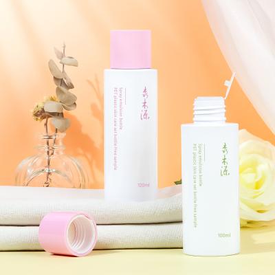 China Food-grade Plastic Cosmetic Bottle with Customizable Logo Printing and High Impact Resistance for Essence and Toner for sale