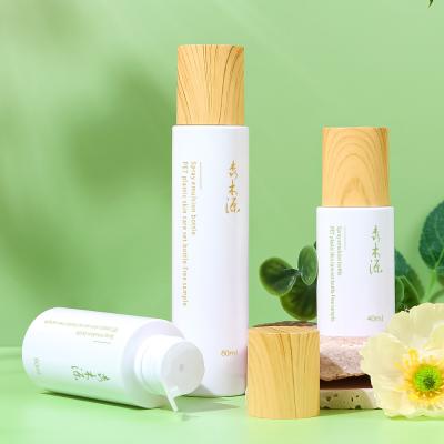 China Lightweight Durable Recyclable PET Cosmetic Bottle for Skincare Packaging for sale