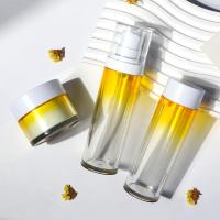 China Customizable Transparent Lightweight Plastic Cosmetic Bottle for Luxury Cosmetic Packaging for sale