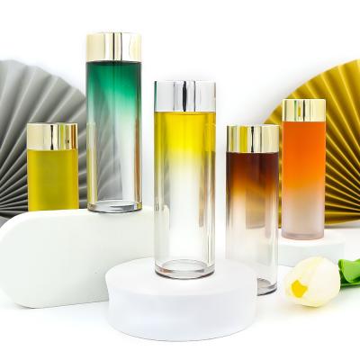 China Thick-walled Wide-mouth Recyclable Plastic Cosmetic Bottle for Serum Cream and Capsule Packaging for sale