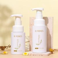 China White transparent round foam pump bottle made of high-quality PET material with ergonomic pump head design and multiple capacity options for facial cleanser and body wash for sale