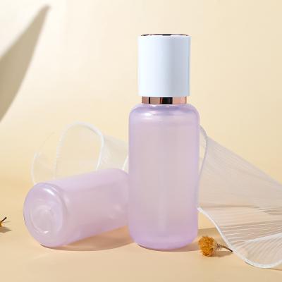 China Transparent PET Plastic Bottle for Cosmetic Packaging with Food-Grade Safe Press-Type Pump Head for sale