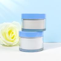China Custom Food-Grade PET Cosmetic Cream Jar with Built-in Inner Liner and Custom-Made Color for Skin Care for sale