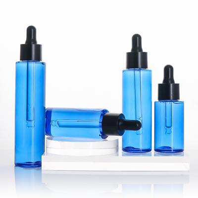China Multi-Color Light-Blocking Leak-Proof PET Dropper Bottles for Skincare Serums and Essential Oils for sale