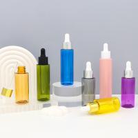 China Small MOQ Multi-Purpose BPA-Free PET Dropper Bottles for Skincare and Cosmetic Packaging for sale