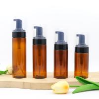 China Amber PET Cosmetic Bottle Set for UV-Sensitive Skincare Packaging for sale