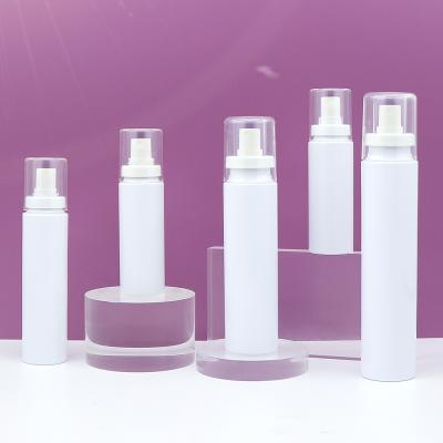 China White PET Spray Bottle Manufacturer | OEM Cosmetic Spray Packaging for sale