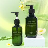 China Light-Blocking Large-Capacity Refillable PET Plastic Lotion Bottles with Pump for Shampoo and Body Wash for sale