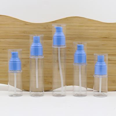 China Transparent Leak-Resistant Customizable Plastic Cosmetic Bottle for Spray and Lotion Packaging for sale
