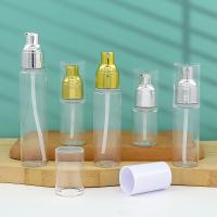 China Transparent Lightweight Recyclable Plastic Cosmetic Bottle for Skincare and Personal Care for sale