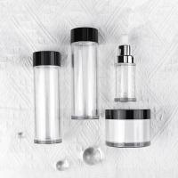 China Thick-Wall Eco-Friendly Reusable Plastic Cosmetic Bottle Sets - Customizable Skincare Packaging Kits for sale
