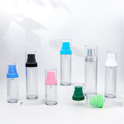 China Dual-Function Leak-Proof Plastic Cosmetic Bottle with Customizable Colors for Skincare for sale