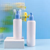 China White PET Plastic Spray Bottle with Interchangeable Pump - Recyclable Cosmetic Packaging for Skincare for sale