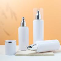 China White Eco-friendly Recyclable PET Plastic Spray Bottle with Interchangeable Pump System and Lightweight Design for Cosmetic Packaging for sale
