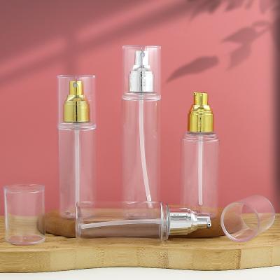 China Customizable Colors PET Plastic Spray Bottle with Fine Mist Spray and Chemical Resistant for Cosmetic Packaging for sale