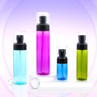 China Customizable Colors PET Plastic Cosmetic Bottle with Multiple Pump Options and Recyclable PET Material for sale