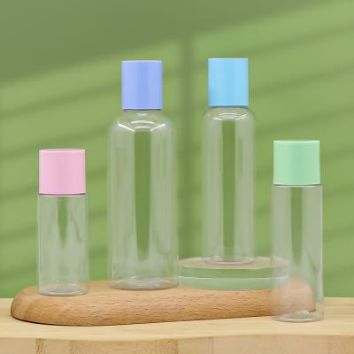 China Reusable Leak-Proof PET Cosmetic Bottle with Customizable Printing – Lightweight Skincare Container for sale