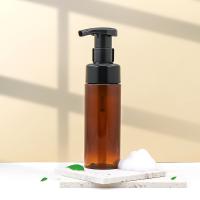 China Leak-Proof BPA-Free Customizable Foam Pump Bottle with Facial Brush for Skincare and Cleansers for sale