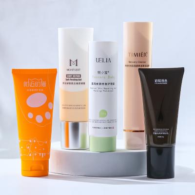 China Custom Cosmetic Tube Packaging with Leak-Proof Sealing, Lightweight Design, and Custom Printing for Skincare & Beauty Products for sale