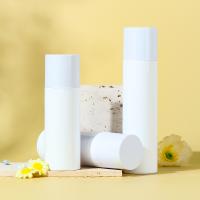 China White PET Flat Shoulder Toner Bottle | Custom Skincare Packaging Solution for Beauty Brands for sale
